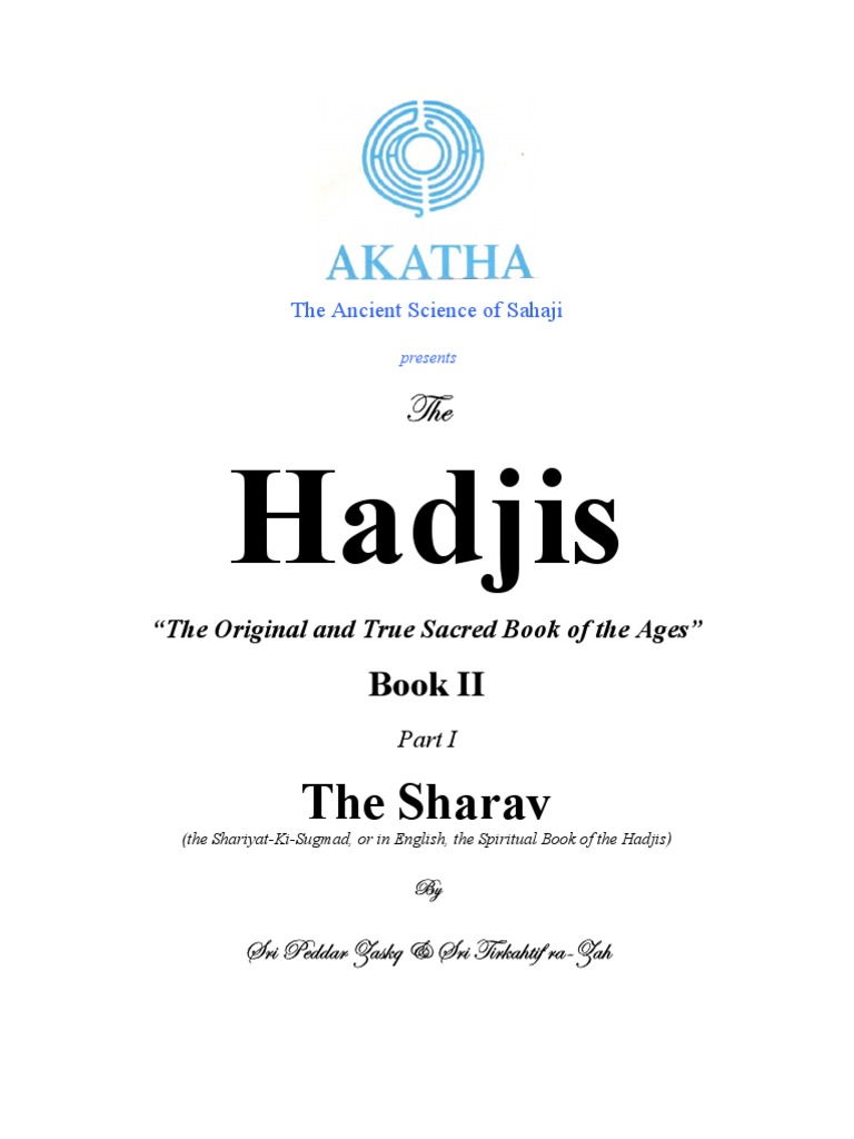 Hadjis Book II | PDF | Plane (Esotericism) | Spirituality