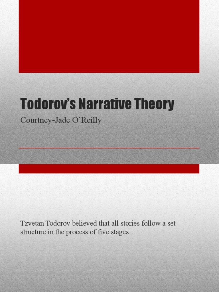 Todorov’s Narrative Theory Explained | PDF