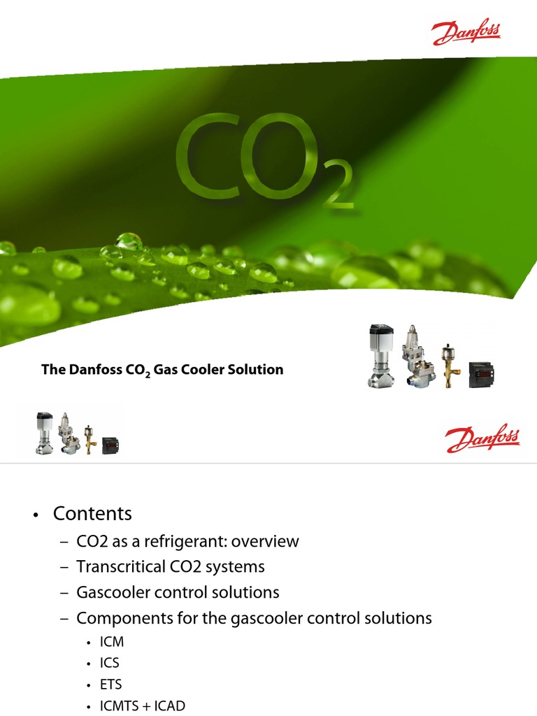 The Danfoss CO2 Gas Cooler Solution Guide | PDF | Heating, Ventilating ...