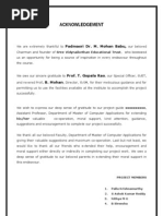 Dedication Examples For A Student Project PDF | PDF