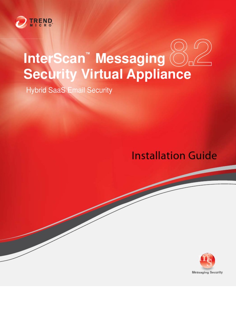 Interscan Messaging Security Virtual Appliance: Installation Guide | PDF | Email Spam | Email