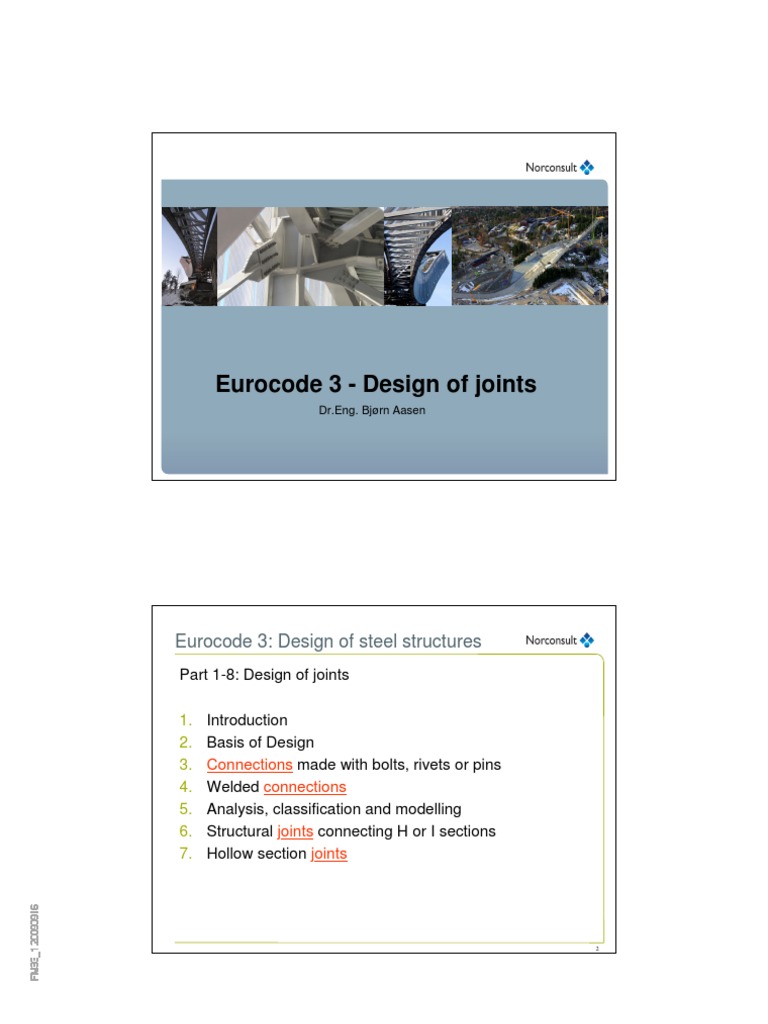 EC3 Design of Joints | PDF | Structural Steel | Solid Mechanics