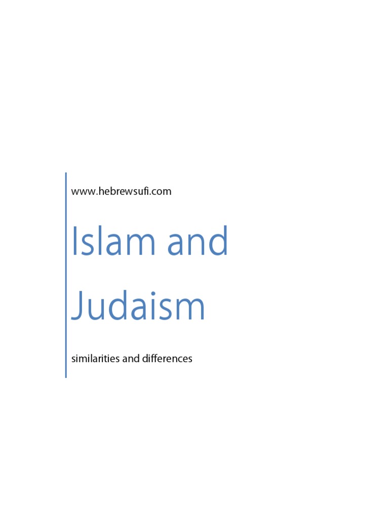 Judaism and Islam: Key Similarities | PDF | Halakha | Hajj