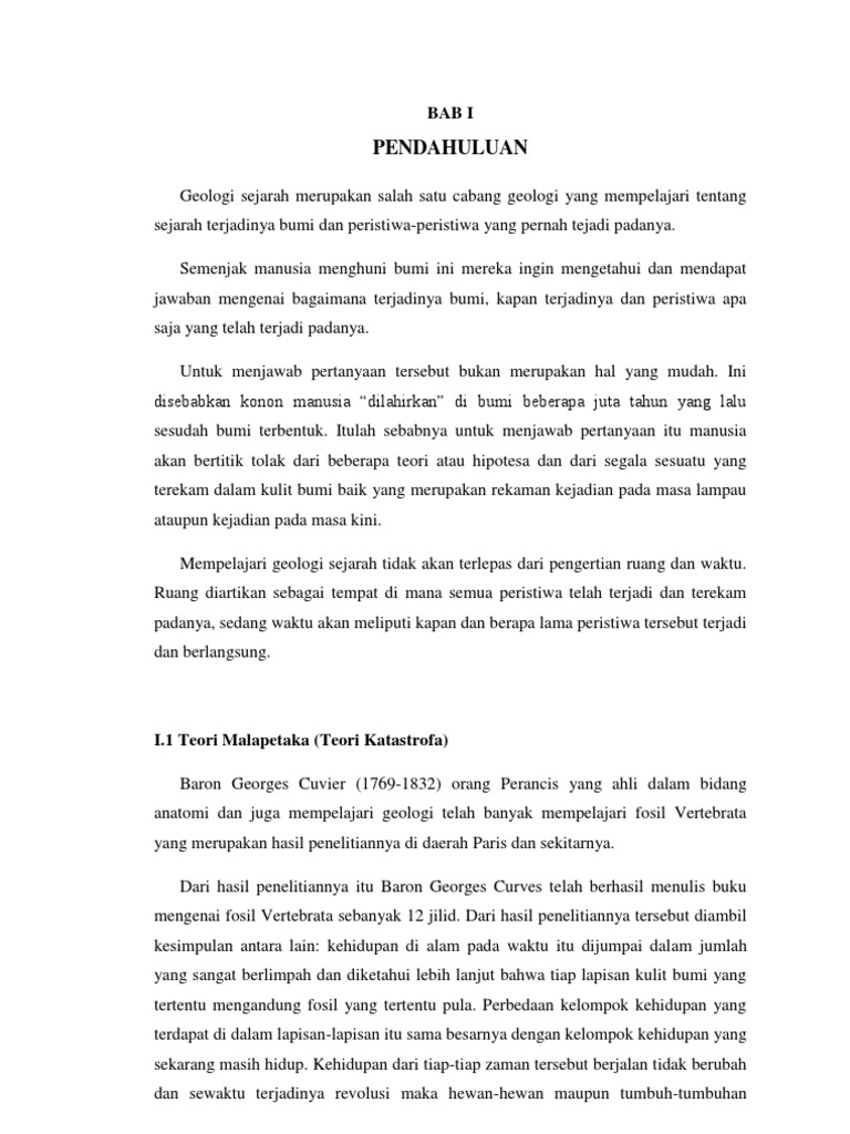 Geologi Sejarah | PDF