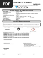 Anabond 202 MSDS | PDF | Toxicity | Firefighting
