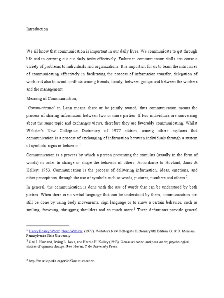 Principles of Communication | PDF | Interpersonal Communication ...