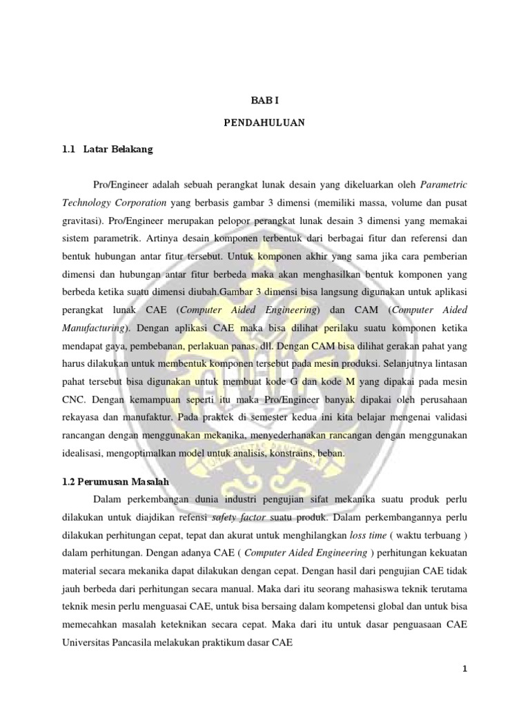 Laporan CAE Rev1 - Riki Hermawan | PDF