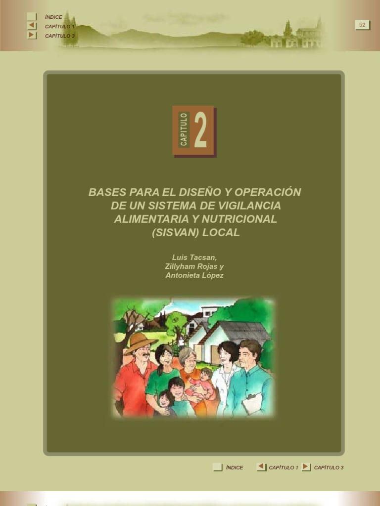 Diseño de SISVAN Local: Guía Práctica | PDF | Alimentos | Nutrición