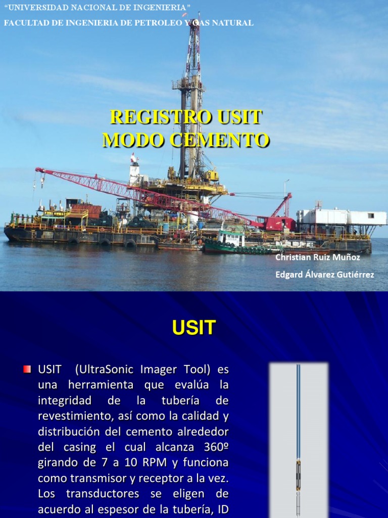 Registro Usit Cement | PDF | Cemento | Herramientas