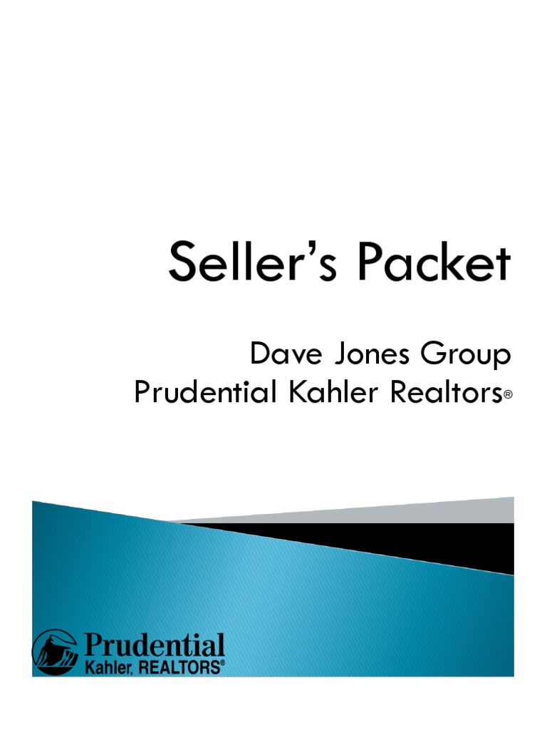 Seller's Packet | PDF | Real Estate Broker | Business