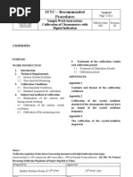 SOP 24 Standard Operating Procedure For Calibration of Stopwatches and ...
