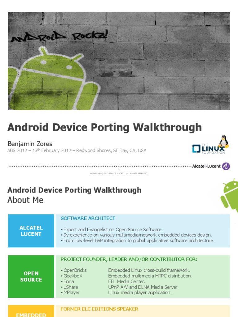 Android Device Porting Walkthrough | PDF | Android (Operating System ...