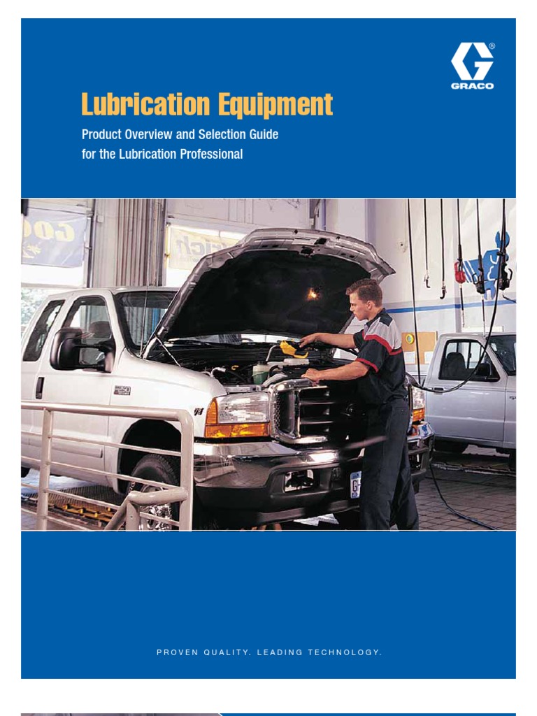 Graco Lubrication Equipment | PDF | Pump | Motor Oil
