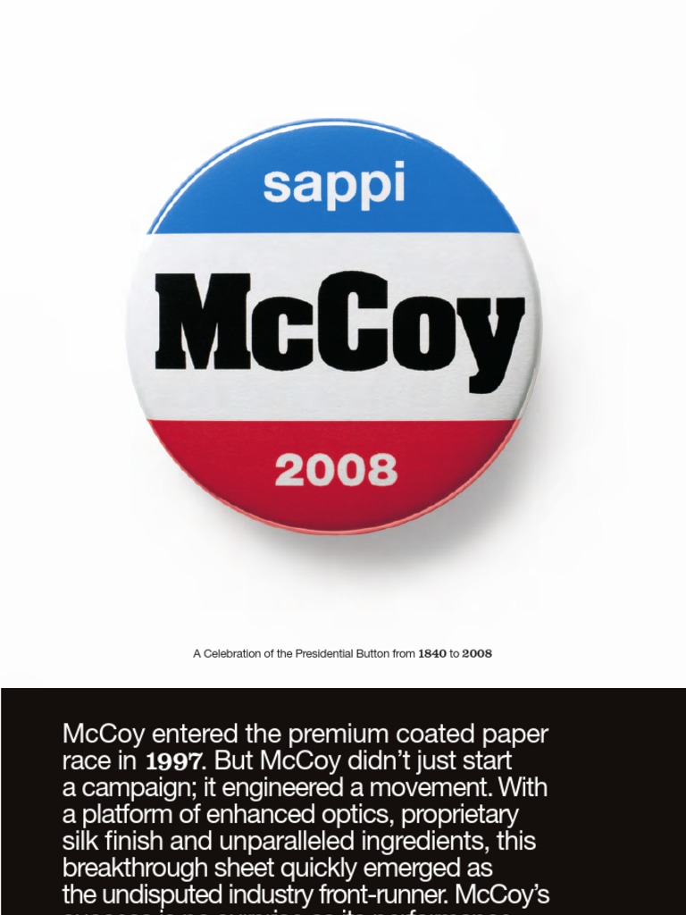Sappi McCoy 2008 | PDF | Franklin D. Roosevelt | Richard Nixon