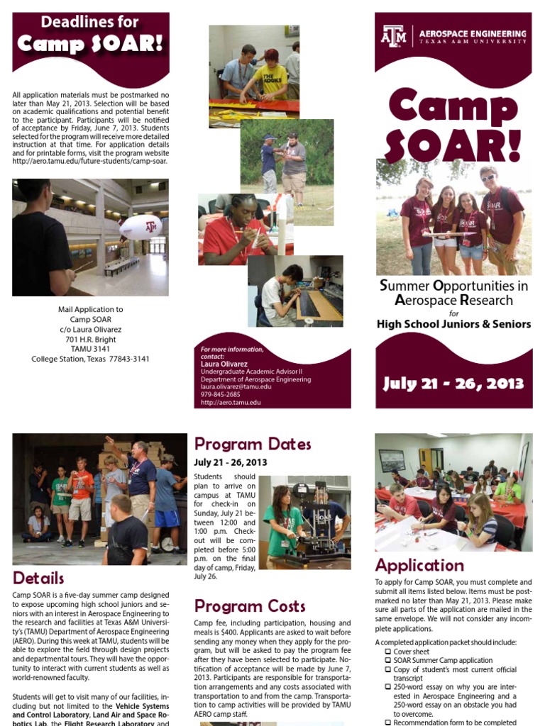 Camp Soar 2013 | PDF | Learning | Schools