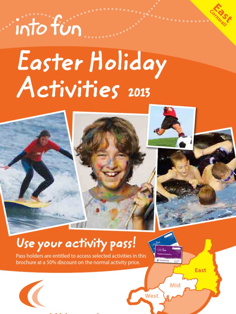 Easter Activities Leaflet - East | PDF | Sports | Leisure