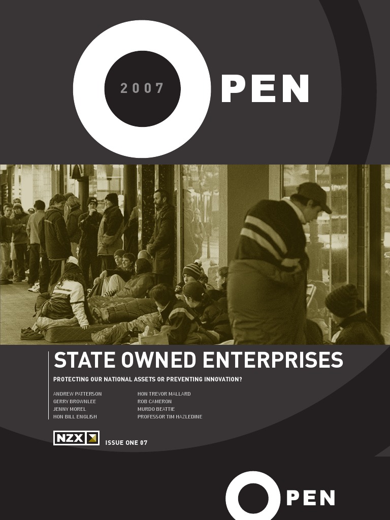 NZX Open Magazine, Issue One 2007 - "SOE's" | PDF | State Owned ...