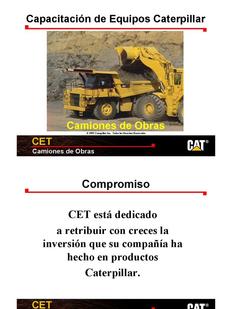 Camiones Caterpillar | PDF
