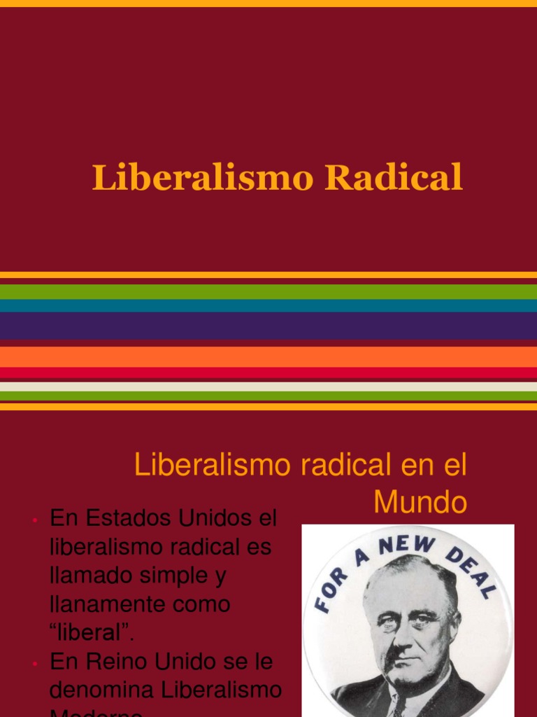 El Liberalismo Radical: Una Filosofía Política Centrada en la Justicia ...