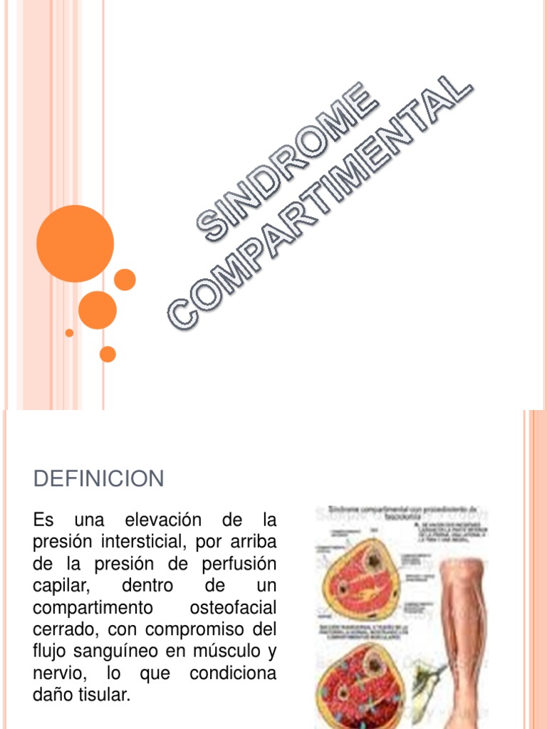 Sindrome Compartimental | PDF | Edema | Dolor