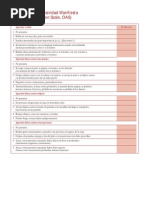 Escala de Depresión Geriátrica (GDS) | PDF