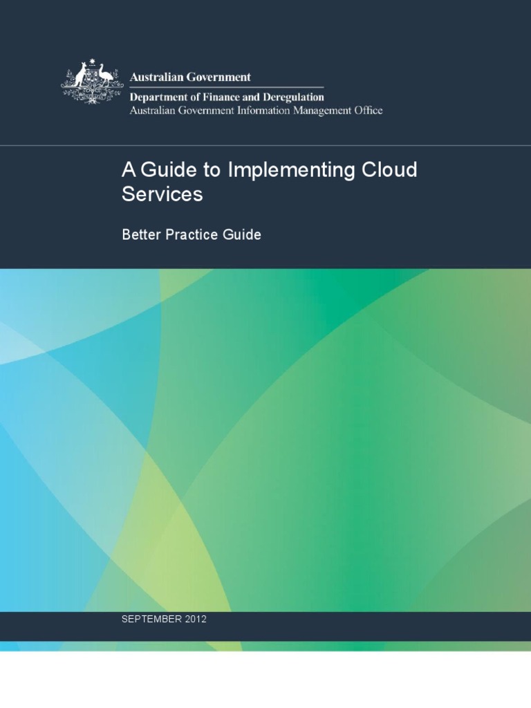 A Guide To Implementing Cloud Services | PDF | Software As A Service ...