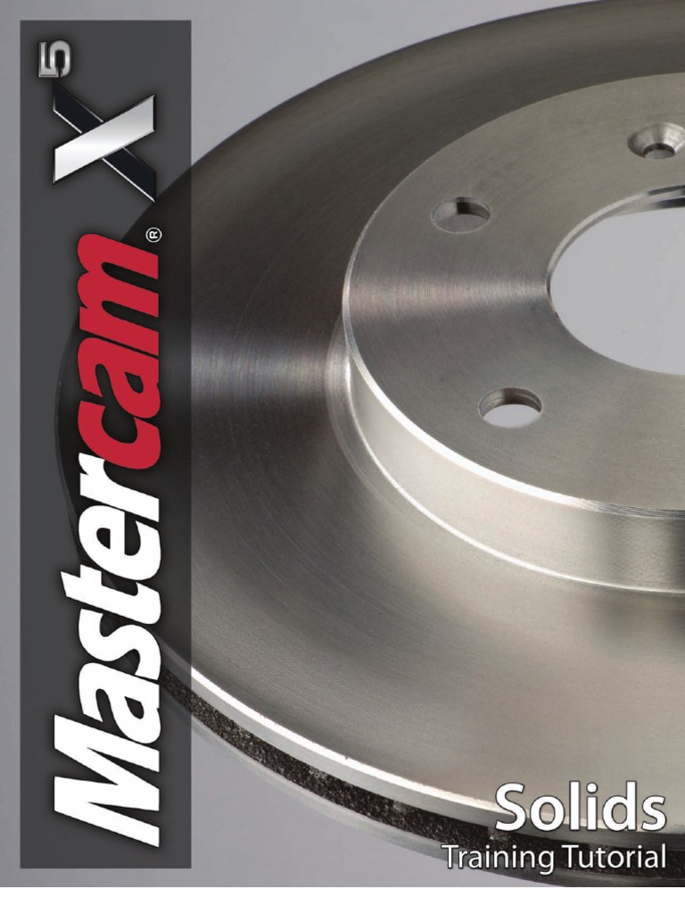 Mastercam X5 Solids Training Tutorial | PDF | Extrusion | Button (Computing)