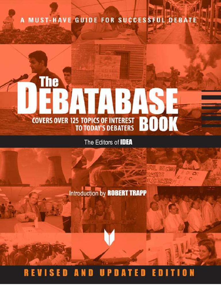 Debate Book | PDF | Causality | Argumentation Theory