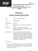 Fire Mock Drill Report - Sample - Rls Human Care | PDF | Emergency ...