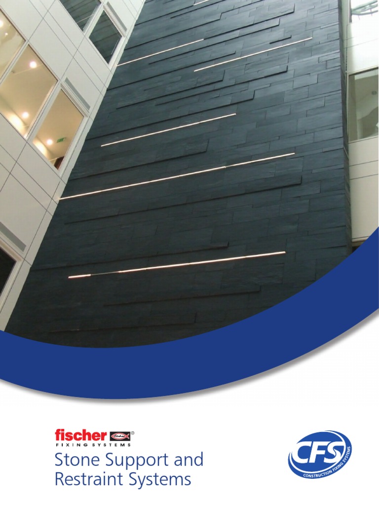 CFS Stone Support and Restraint | PDF | Anchor | Screw