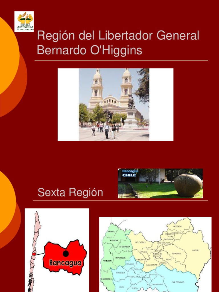 Disertación Sexta Region | PDF | Chile | Ciencias de la Tierra