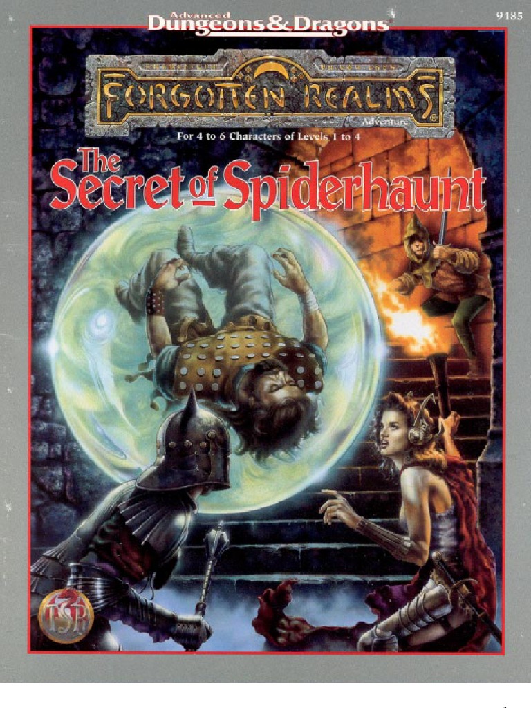 TSR 9485 Forgotten Realms The Secret of Spiderhaunt | PDF | Forgotten ...