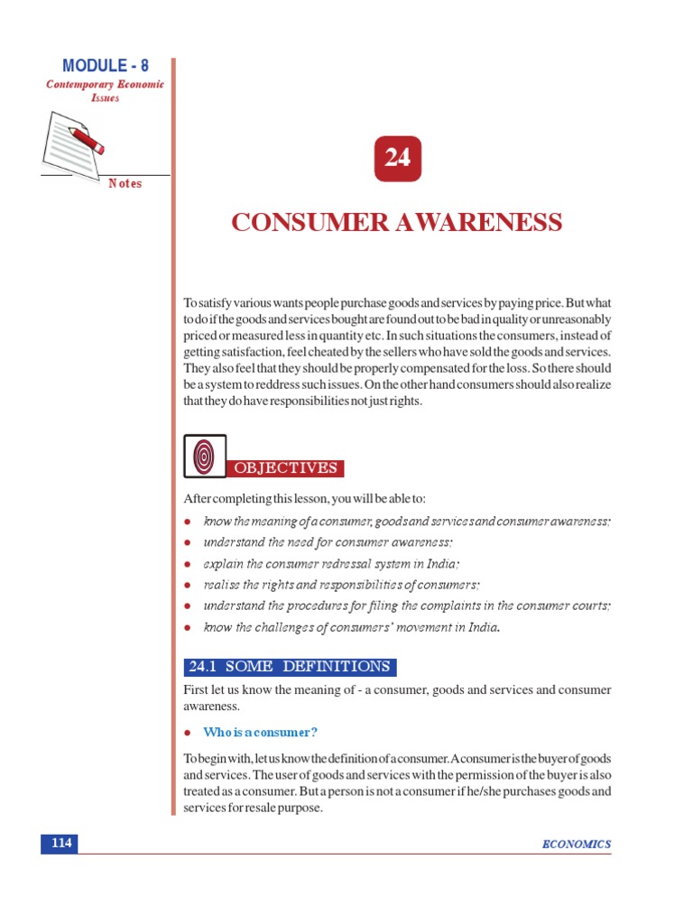 Need Of Consumer Awareness