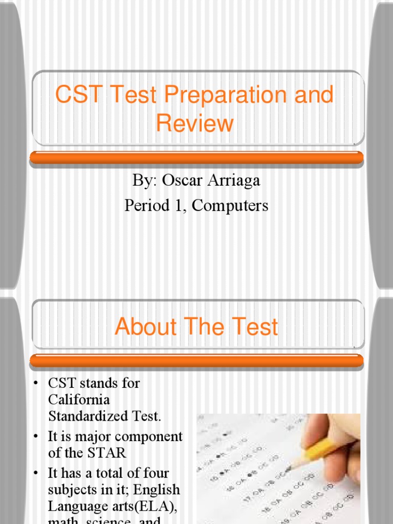 CST Test Preparation and Review | PDF