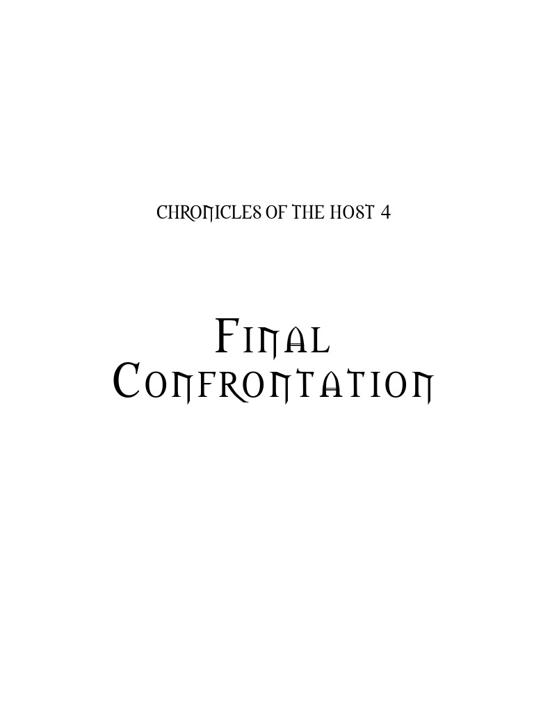 Brian Shafer - Final Confrontation | PDF | Gabriel | John The Baptist