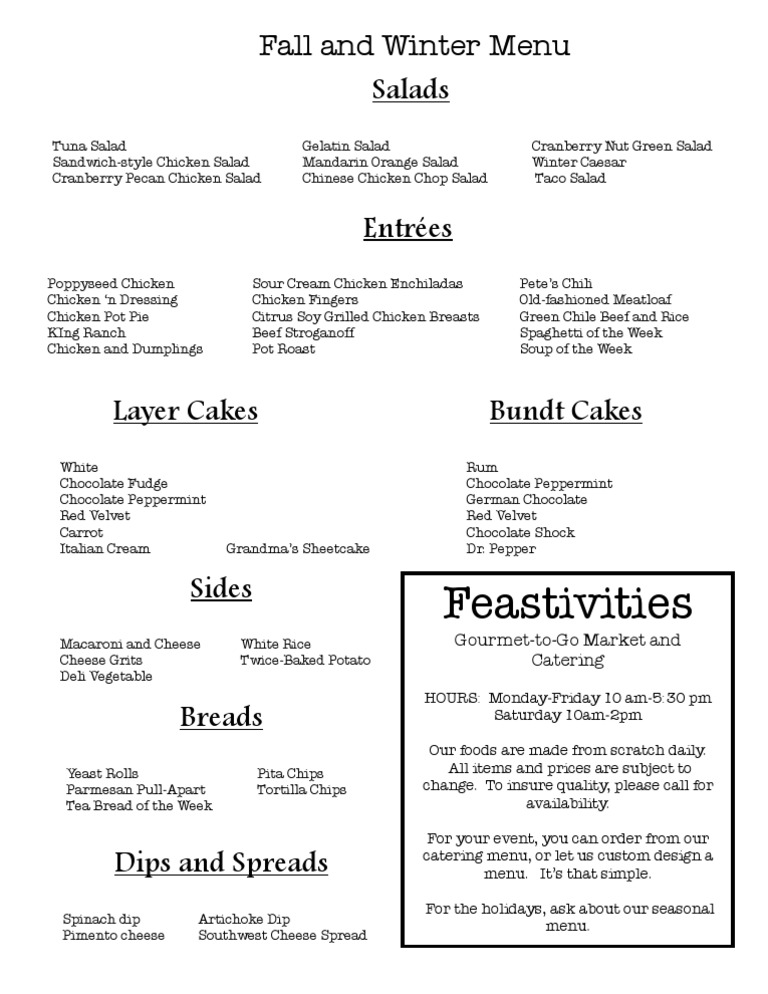 Menu 1 | PDF | Sports & Recreation | Wellness