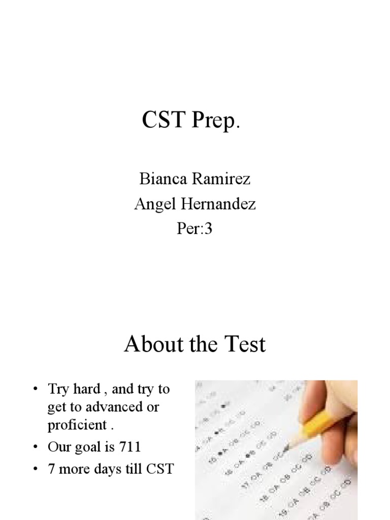 CST Prep.: Bianca Ramirez Angel Hernandez Per:3 | Download Free PDF ...