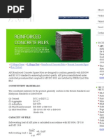 Steel Pipe Pile Sizes and Weights Chart | PDF | Deep Foundation | Civil ...