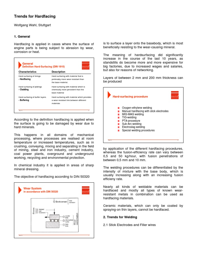 Hard Facing | PDF | Wear | Tungsten