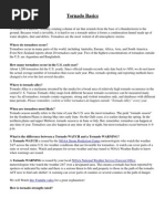 NOAA Weather Acronyms and Abbreviations | PDF | Thunderstorm | Tornadoes