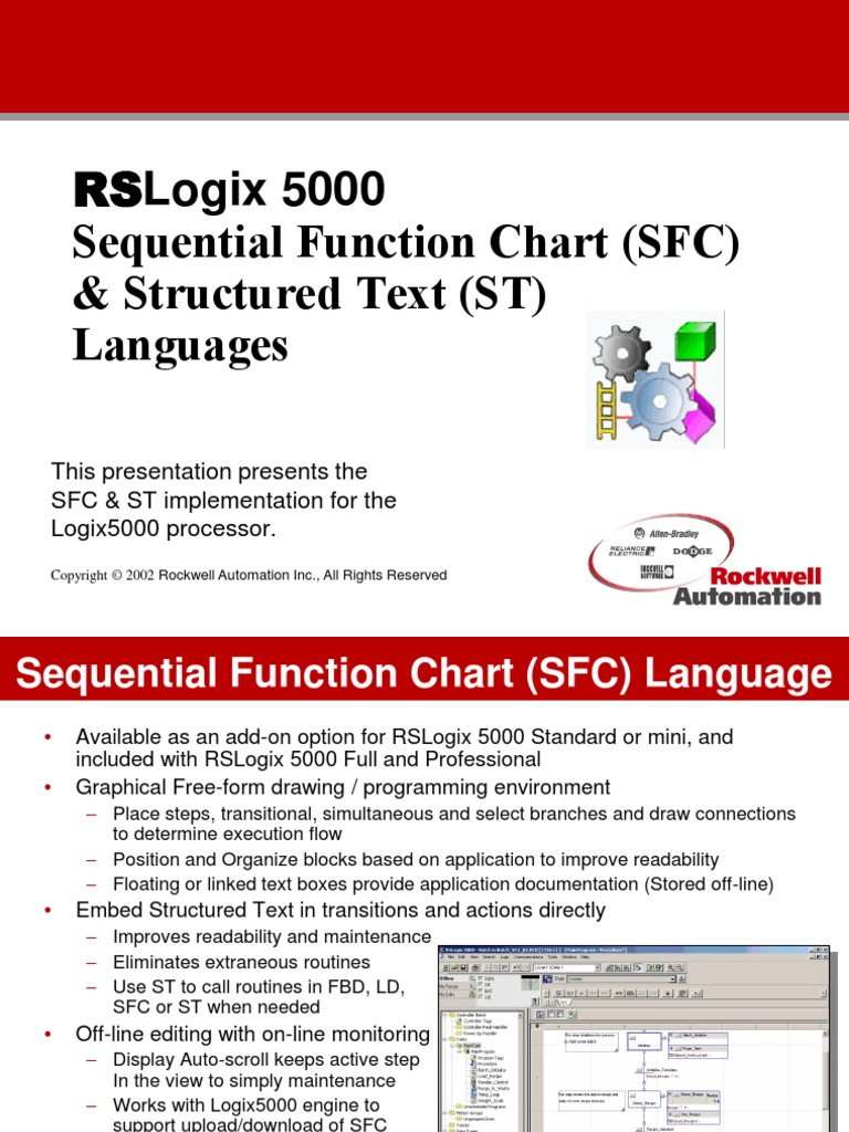 SFC Presentation | PDF | Subroutine | Automation