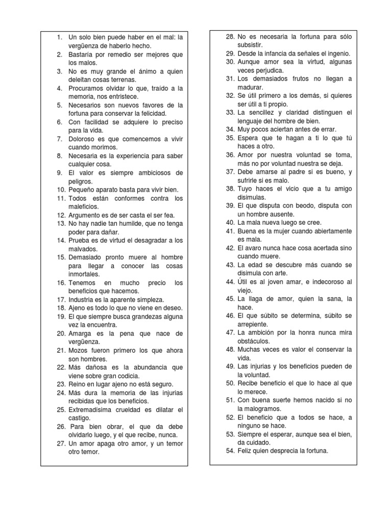 Libro de Oro - Seneca | PDF | Amor | Principios éticos