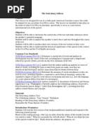 The Gettysburg Address Teacher Resource Guide: Procedure | PDF ...