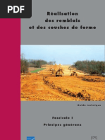 Conception D'un Projet Routier - Guide Technique PDF | PDF | Drainage | Route