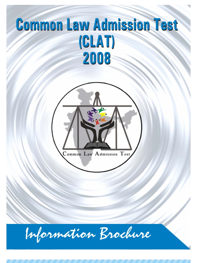CLAT Brochure | PDF | University And College Admission | Law School