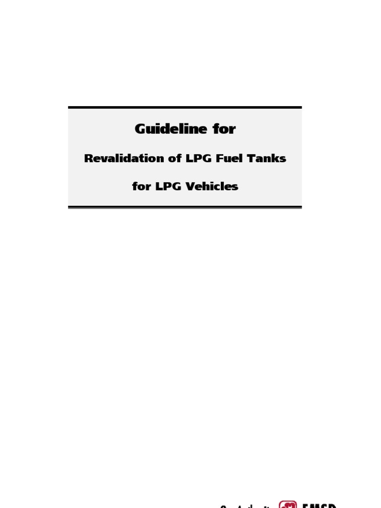 Gs4 Revalidation Guideline en | PDF | Liquefied Petroleum Gas | Valve
