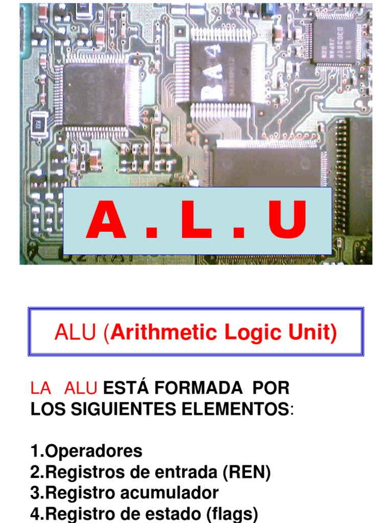 ALU | PDF | División (Matemáticas) | Puerta lógica