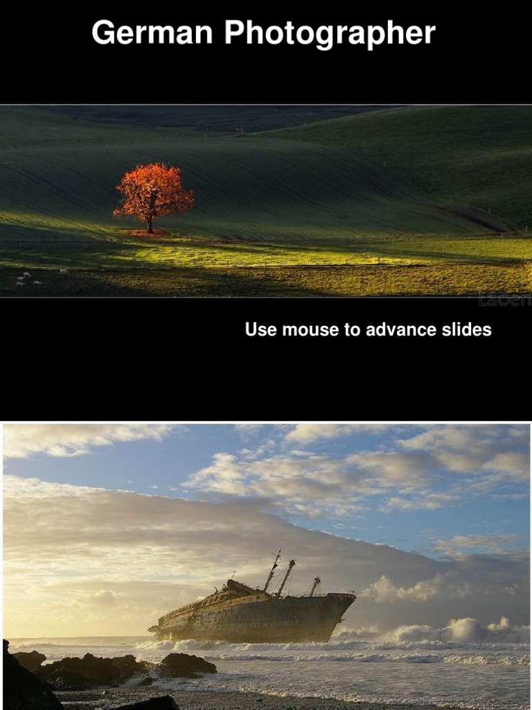 German Photographer: Use Mouse To Advance Slides | PDF