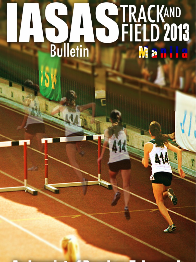 IASAS Track and Field Bulletin 2013 | PDF | Track And Field | Athletic ...