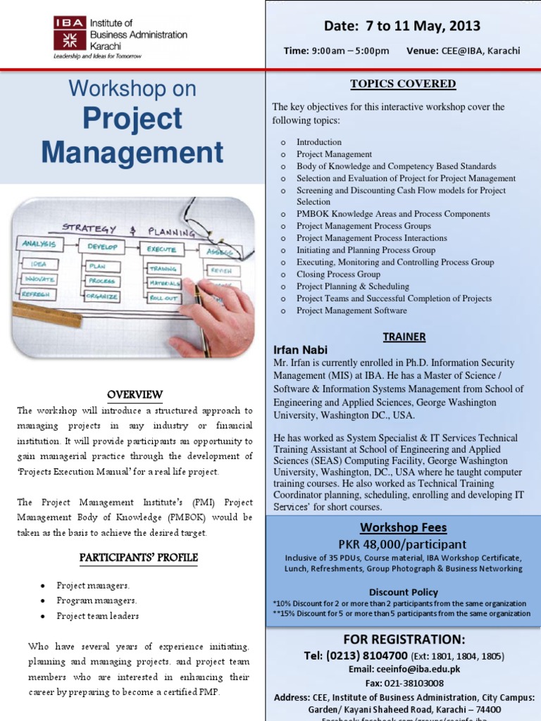 Project Management: Workshop On | Download Free PDF | Project ...